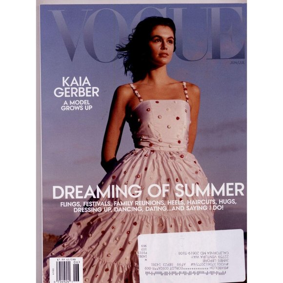 Vogue | Art | Vogue Junejuly 22 Kaia Gerber A Model Grows Up | Poshmark